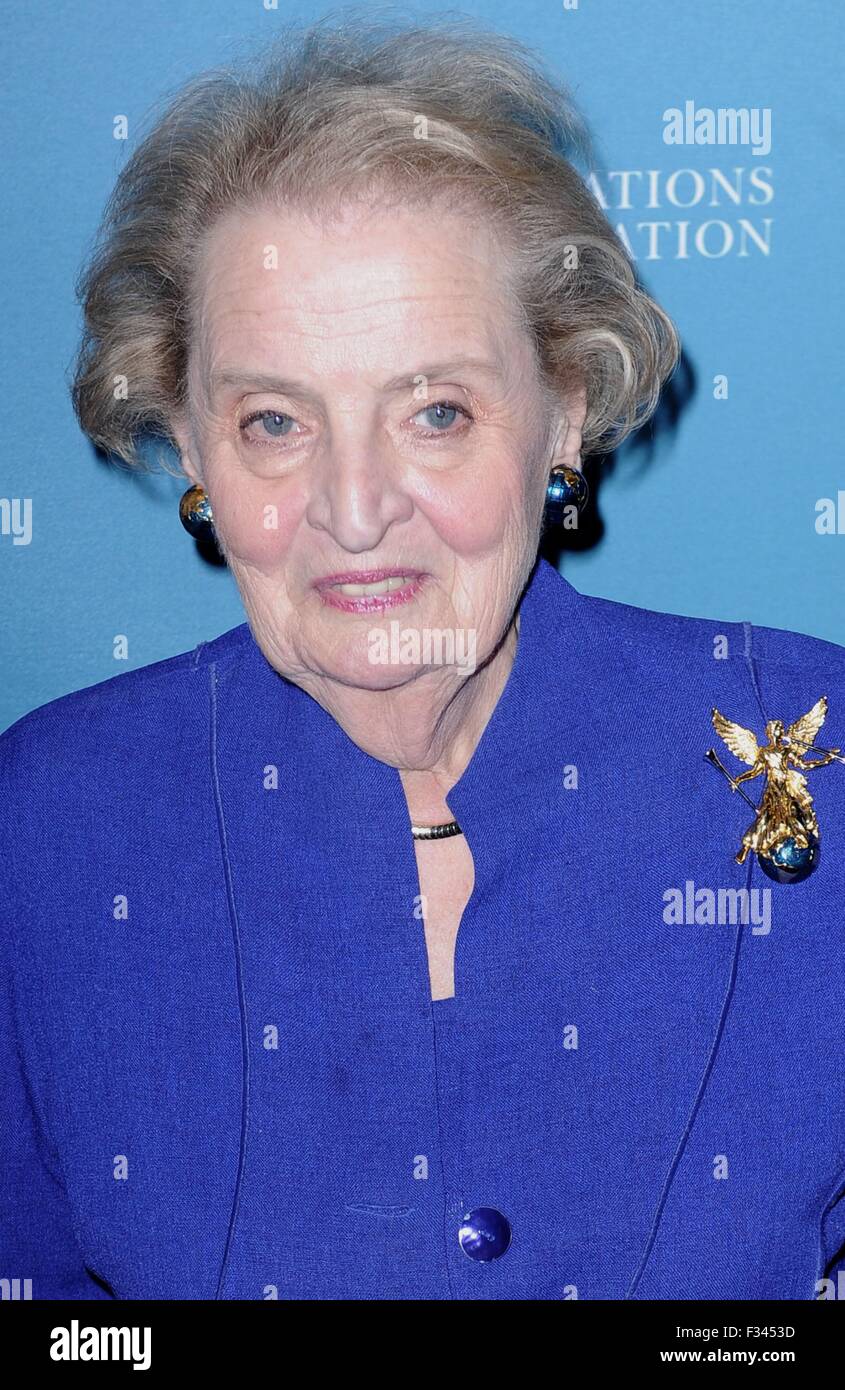 New York, NY, USA. 28th Sep, 2015. Madeleine Albright at arrivals for ... New York, NY, USA. 28th Sep, 2015. Madeleine Albright at arrivals for ...