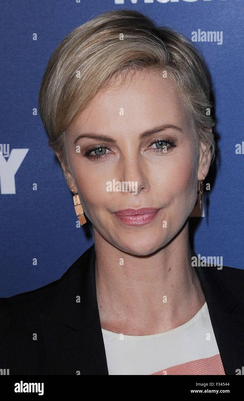 New York, NY, USA. 28th Sep, 2015. Charlize Theron at arrivals for The ...