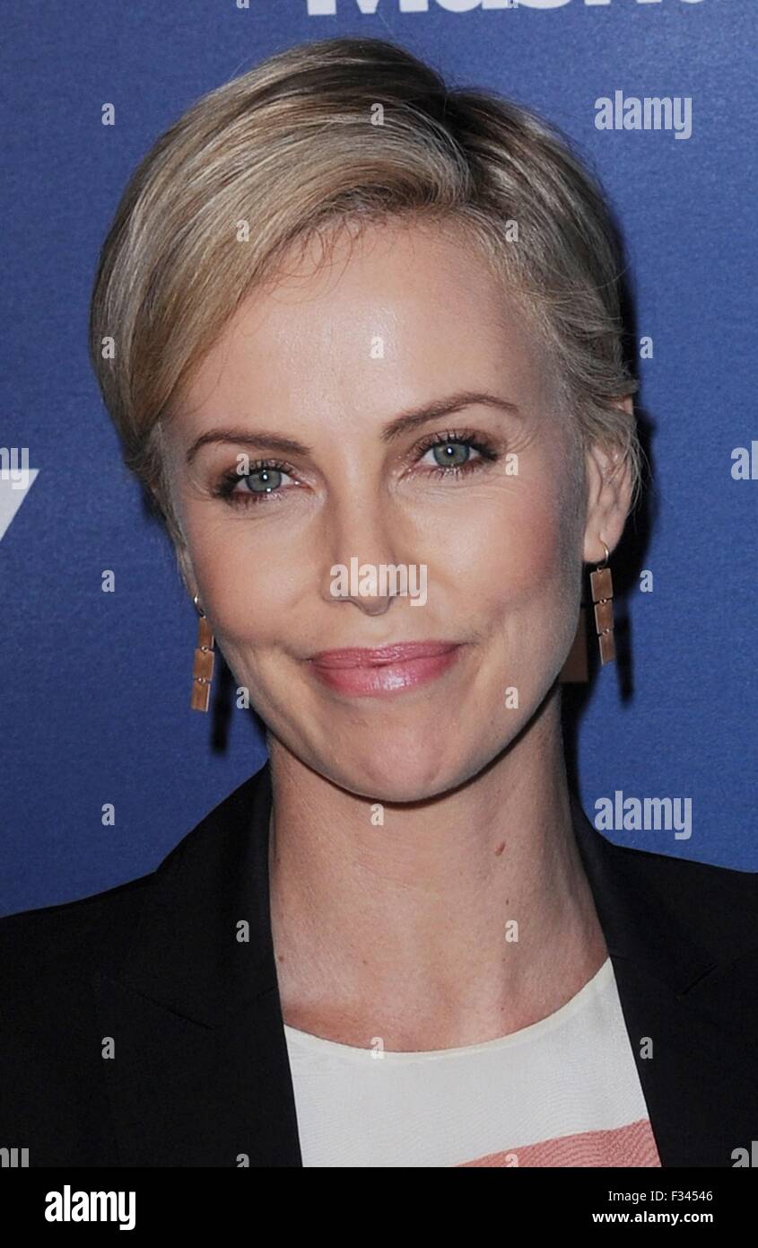 New York, NY, USA. 28th Sep, 2015. Charlize Theron at arrivals for The ...