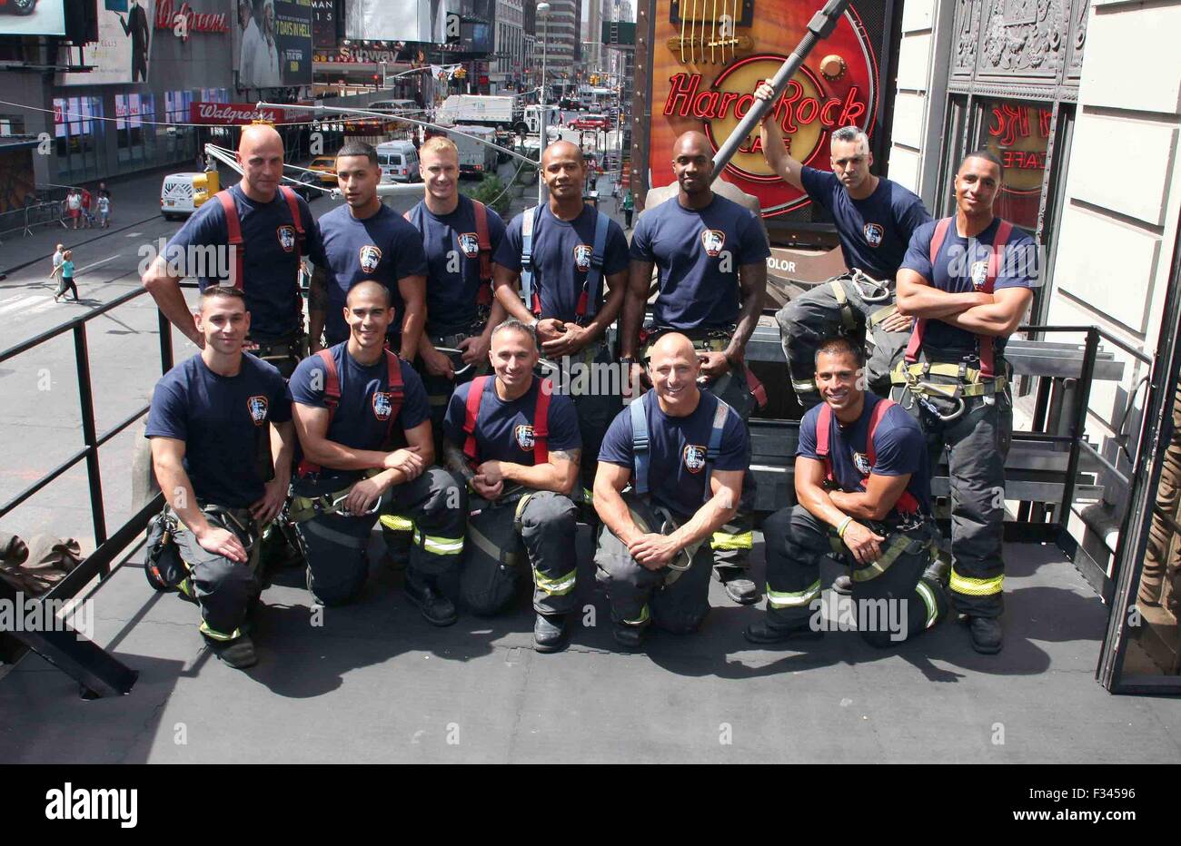 FDNY Official 2016 Calendar Launch event at The Hard Rock Cafe New York ...