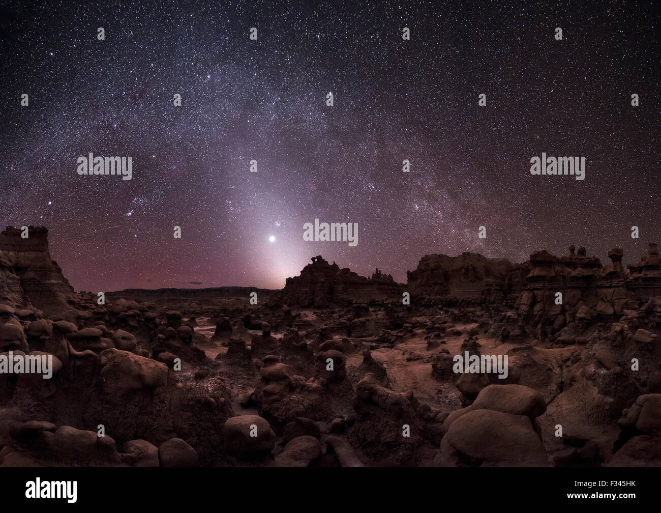 Goblin Valley Night High Resolution Stock Photography and Images - Alamy