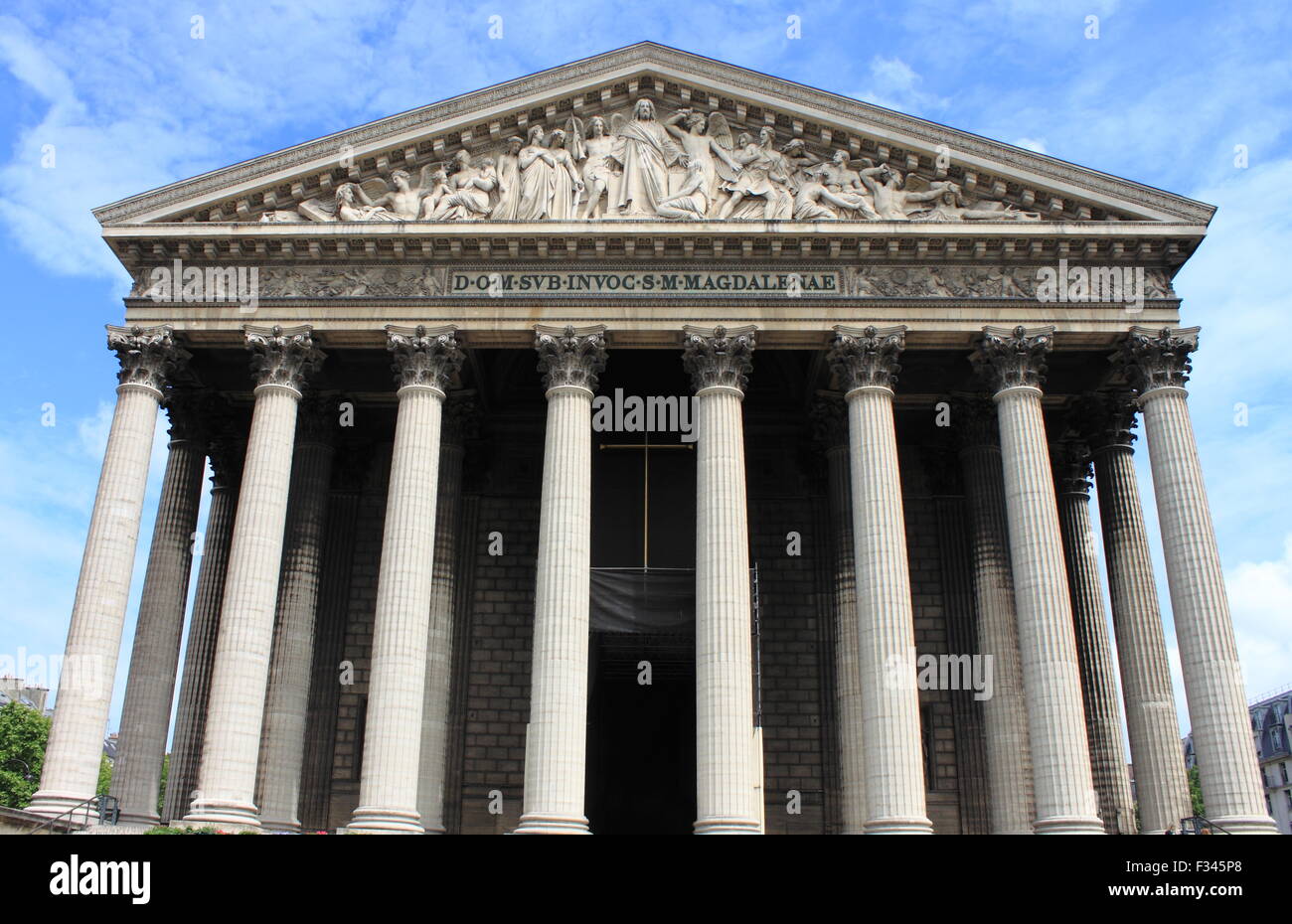 Madeleine church in Paris France Stock Photo - Alamy