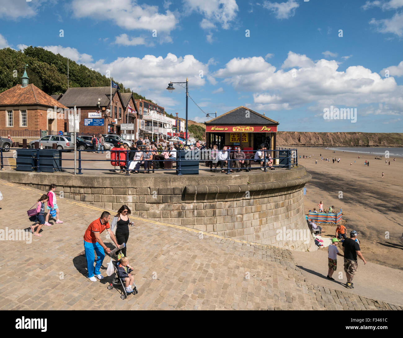 Filey Yorkshire Uk Coble Landing Stock Photos & Filey Yorkshire Uk ...
