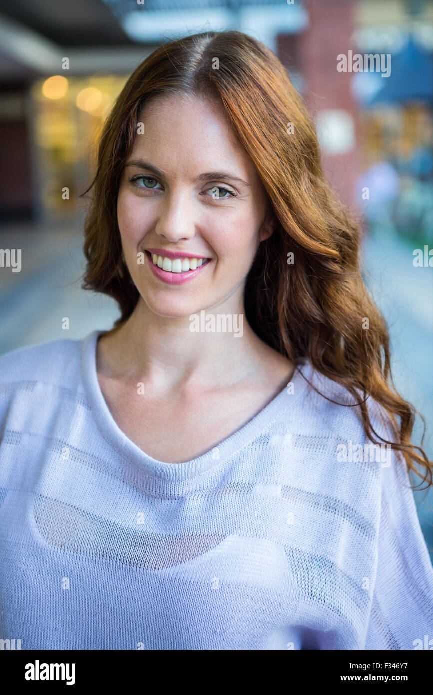 Pretty woman shopping at the mall Stock Photo - Alamy