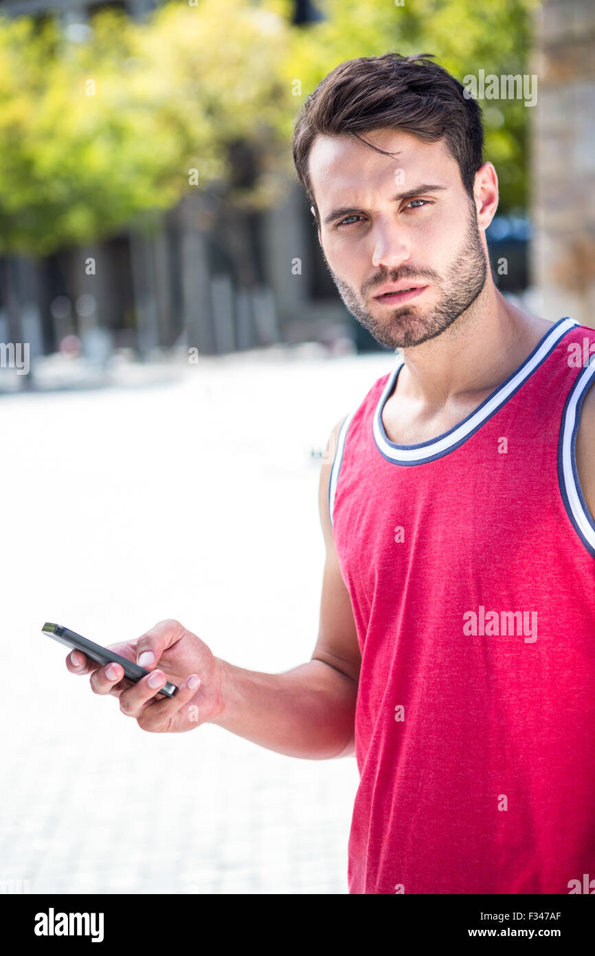 Close up view handsome concentrated hi-res stock photography and images ...