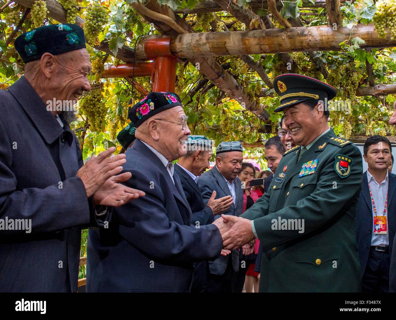 Turpan, China's Xinjiang Uygur Autonomous Region. 29th Sep, 2015. Zhao ...