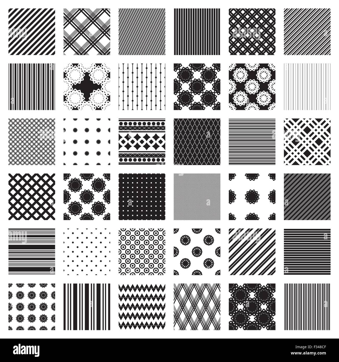 Seamless tartan patterns Cut Out Stock Images & Pictures - Alamy