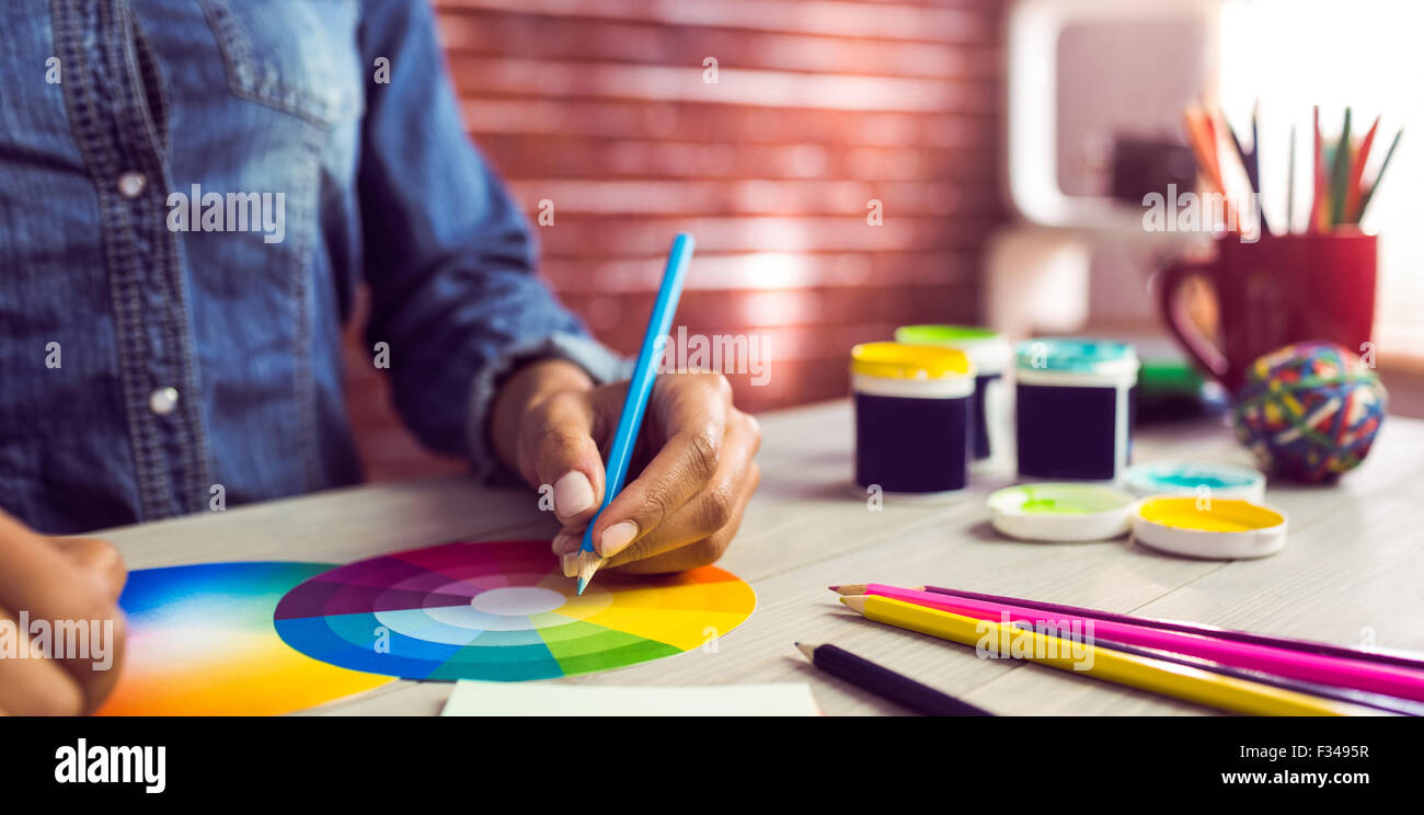 Red colour chart hi-res stock photography and images - Alamy