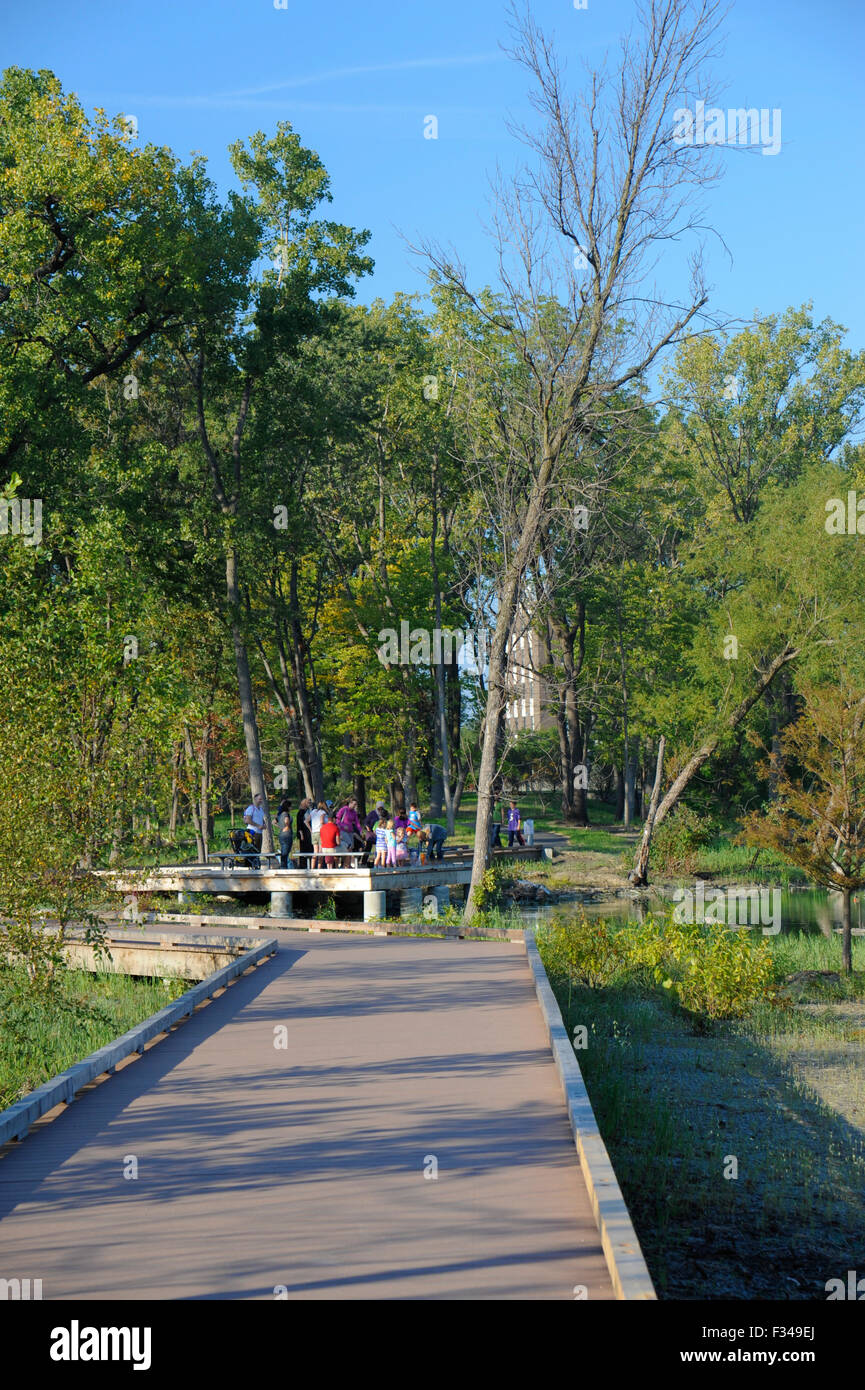 West Ridge Nature Preserve in the West Rogers Park neighborhood ...
