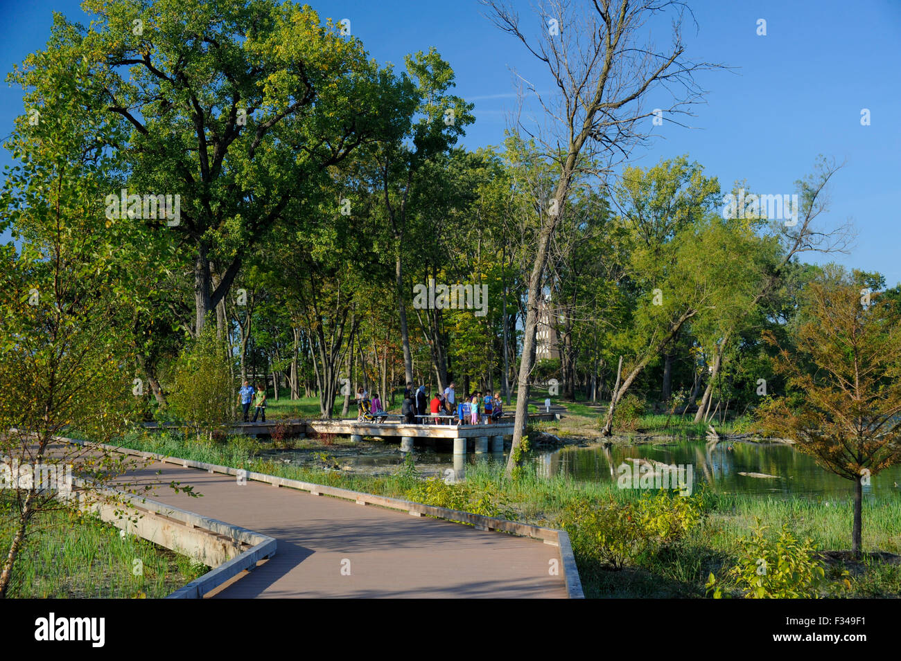 West Ridge Nature Preserve in the West Rogers Park neighborhood ...