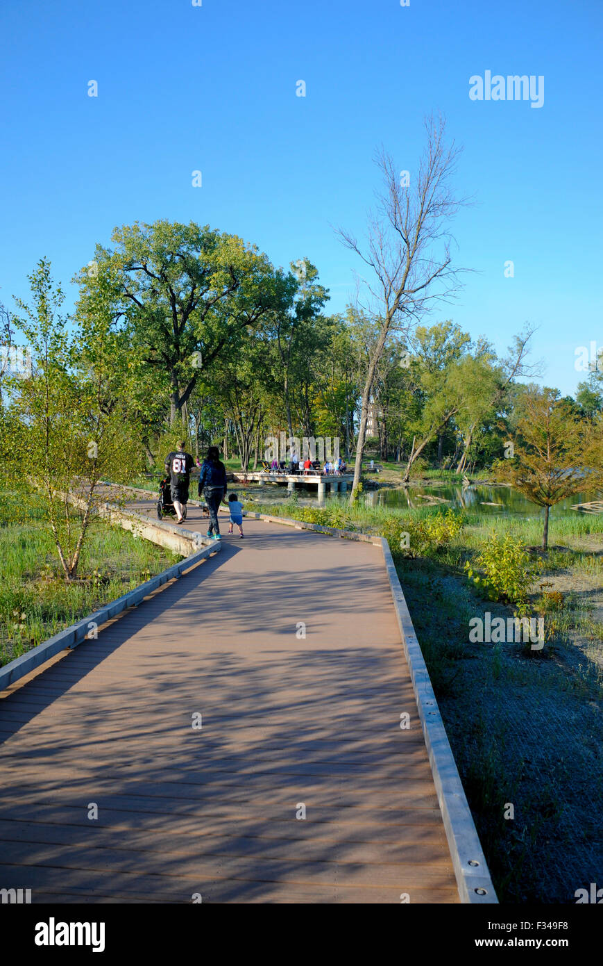 West Ridge Nature Preserve in the West Rogers Park neighborhood ...