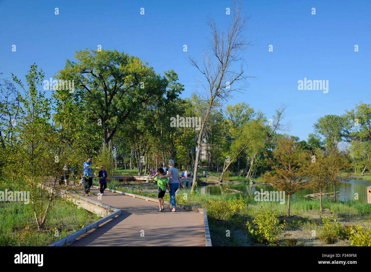 West Ridge Nature Preserve in the West Rogers Park neighborhood ...