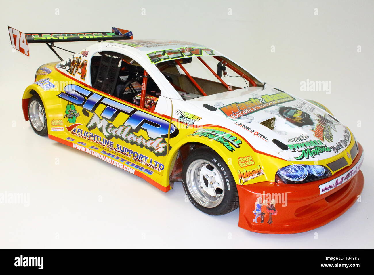 Hot Rod Stock Car Stock Photo - Alamy