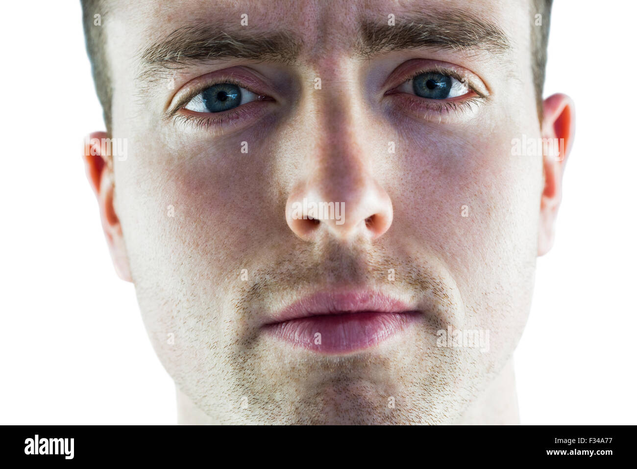 A rugby player looking at the camera Stock Photo - Alamy