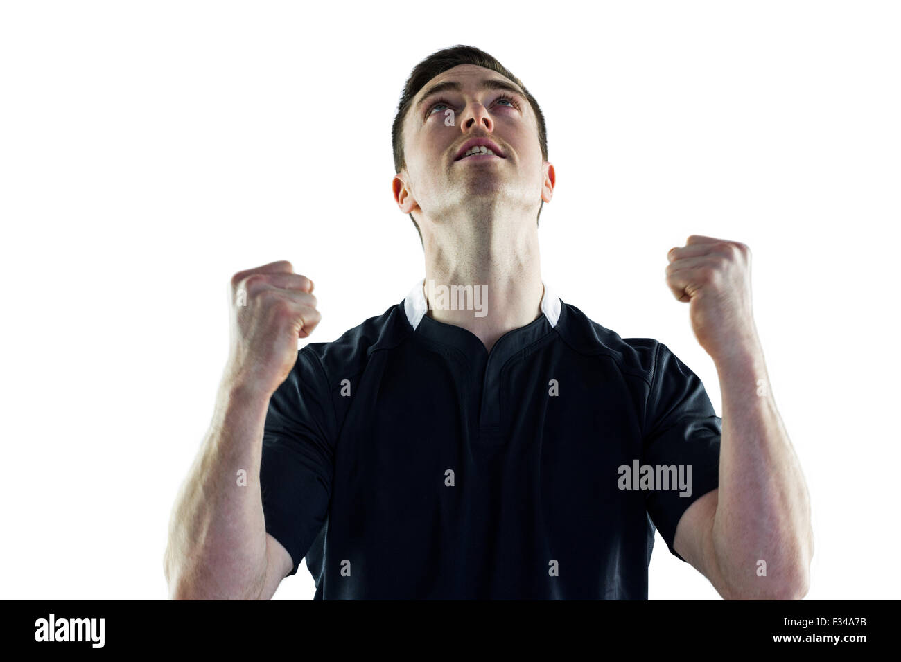 Male uniform excited hi-res stock photography and images - Alamy