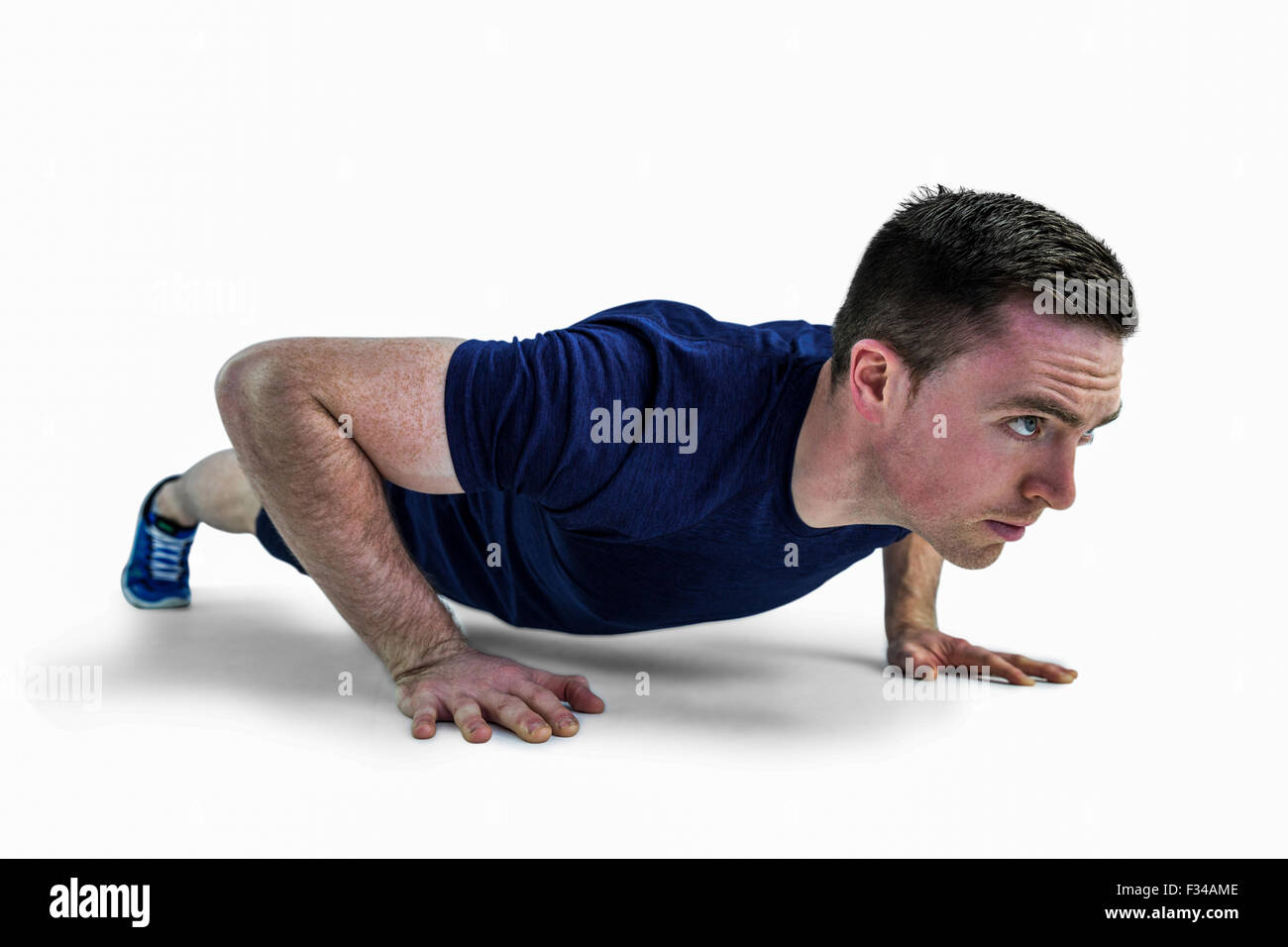 A fit man doing push ups Stock Photo - Alamy