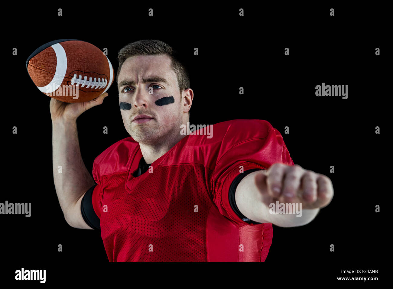 Football throw hi-res stock photography and images - Alamy