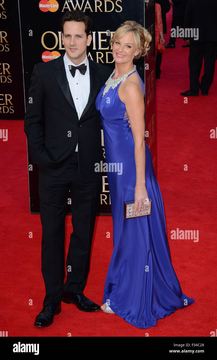 London UK. Katherine Kingsley at Laurence Olivier Awards 2014 - Red ...