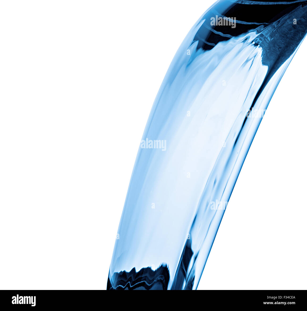 Water splash, jet isolated on the white background Stock Photo - Alamy