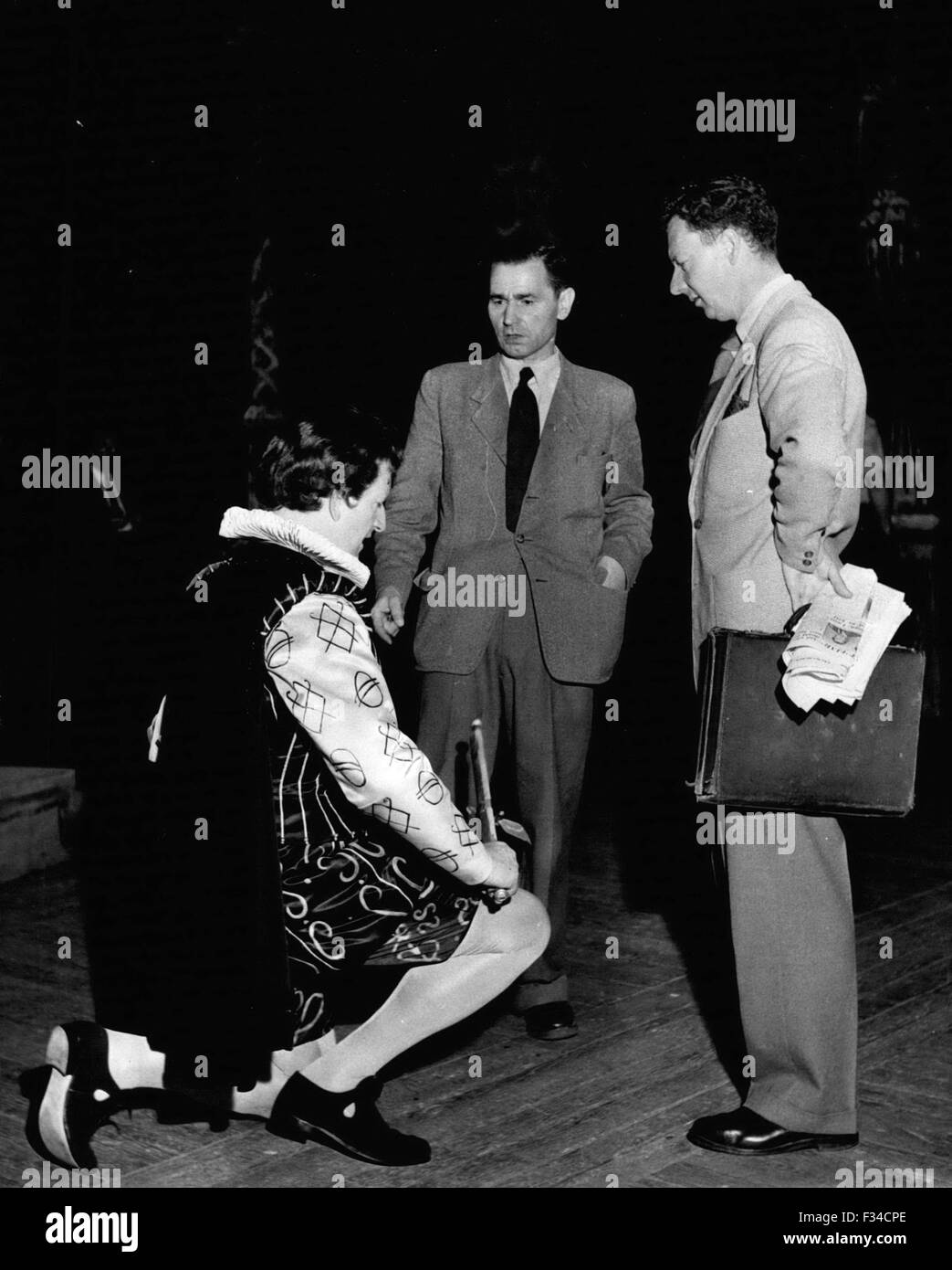 Benjamin britten and peter pears Black and White Stock Photos & Images ...
