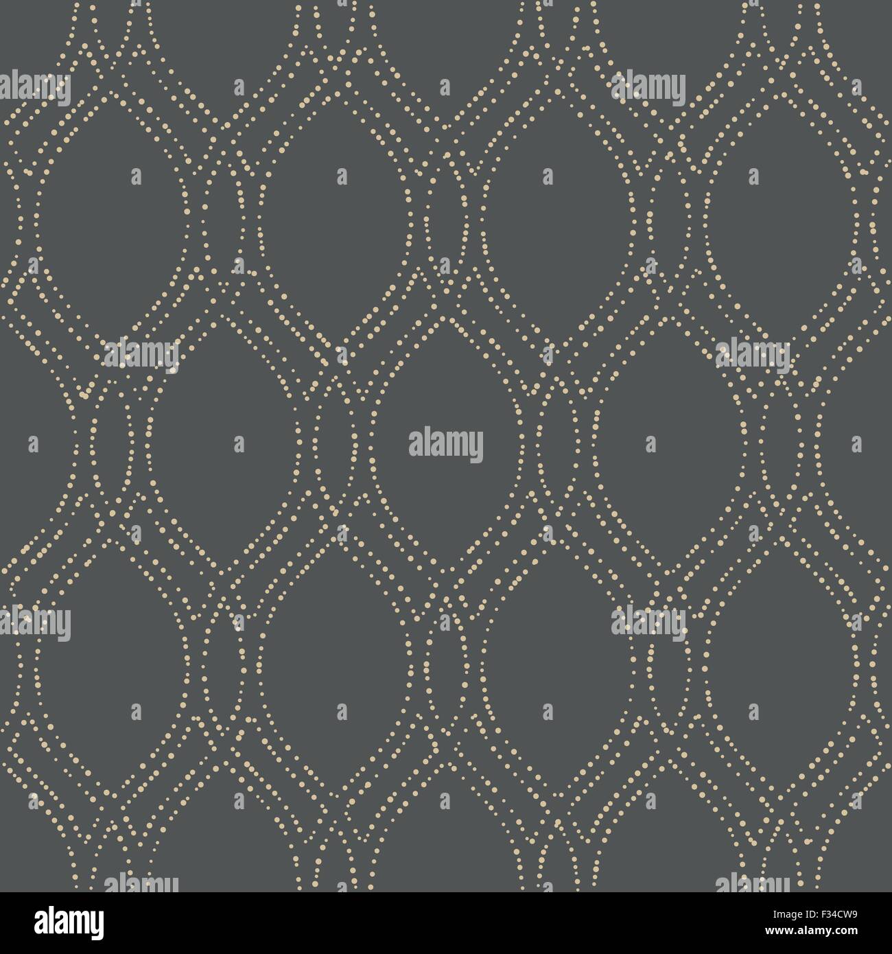 Geometric seamless wavy pattern Stock Vector Images - Alamy