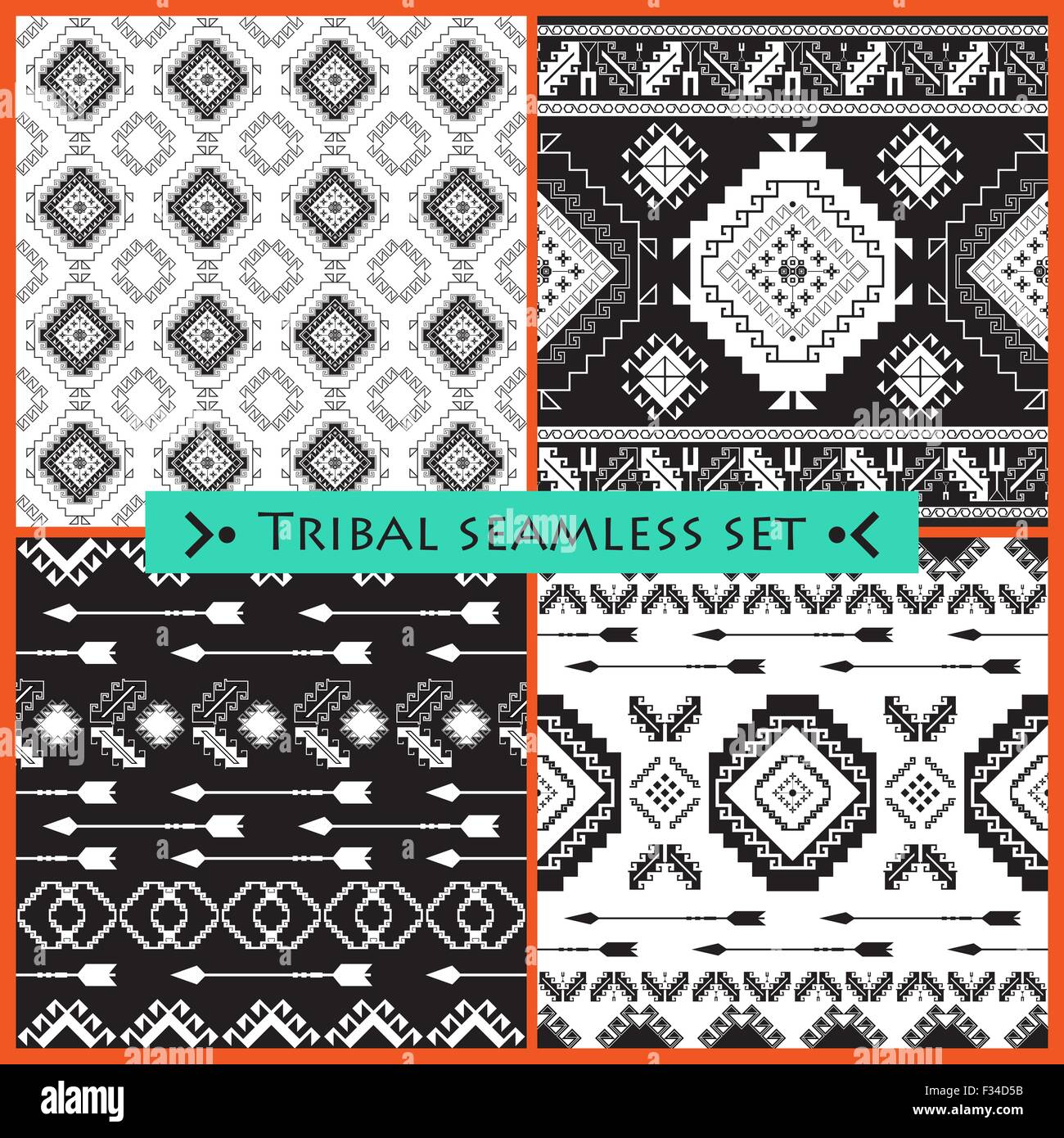 African tribal patterns Stock Vector Images - Alamy