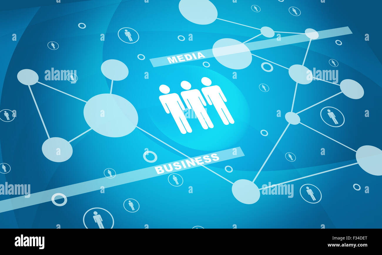 Peoples icons with business words Stock Photo - Alamy