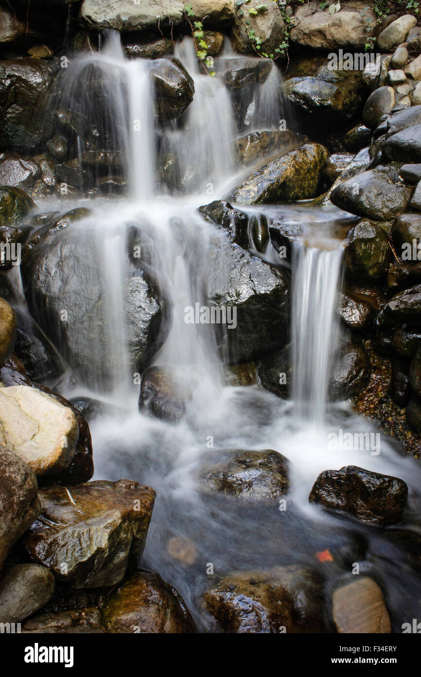 A waterfall with soft water Stock Photo - Alamy