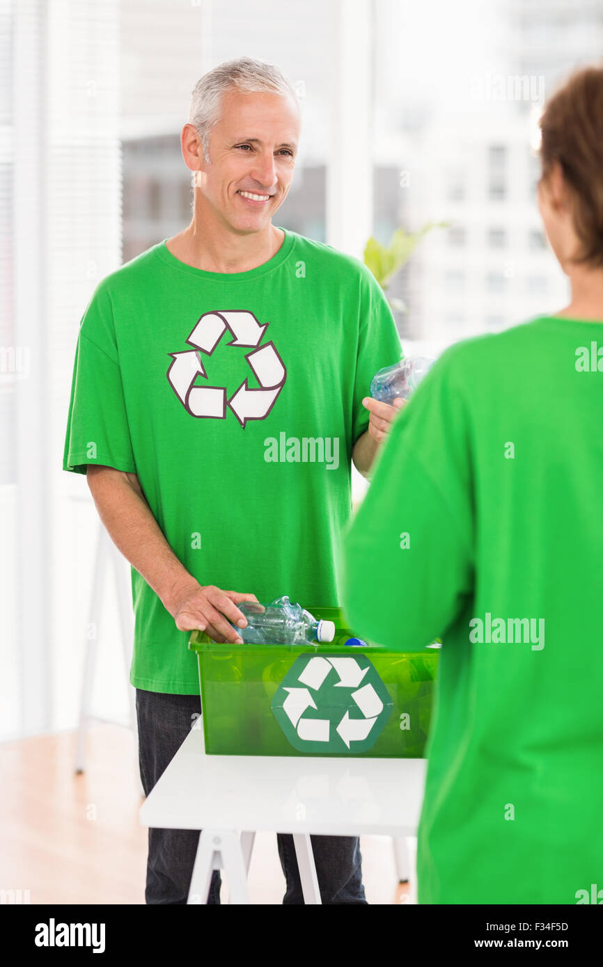 Man wearing recycling shirt hi-res stock photography and images - Alamy