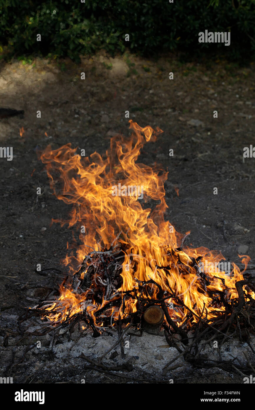 Fire and flames Stock Photo - Alamy