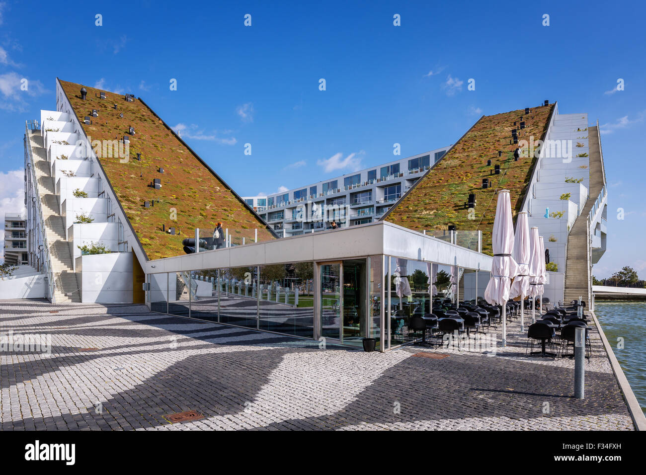 8 House, also known as 8 Tallet or Big House, Copenhagen, Denmark Stock ...