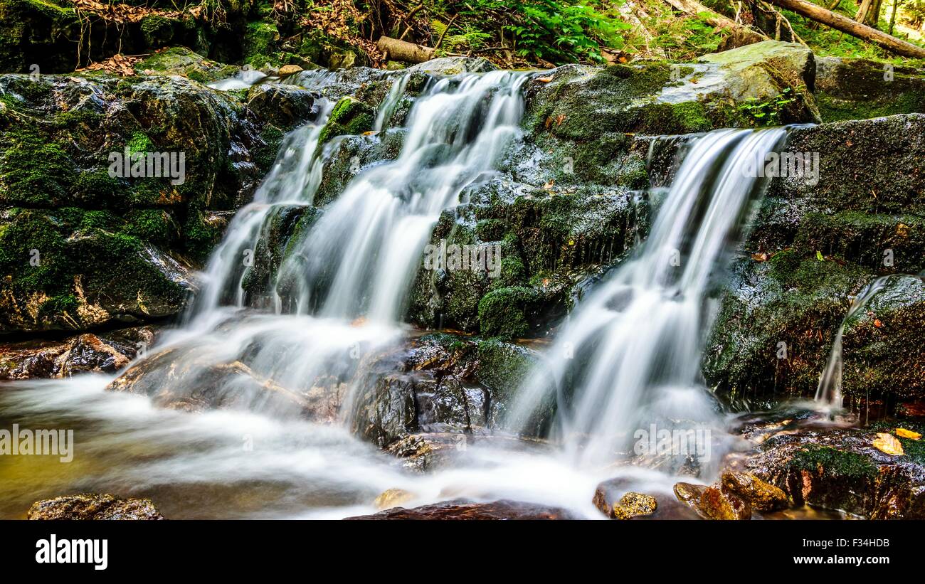 Ferrata HZS - water cascades, falls and climbing rocks in Mala Fatra ...