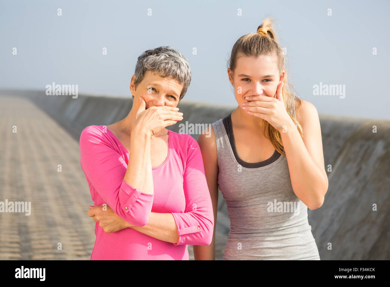 Laughing mother, daughter hi-res stock photography and images - Alamy