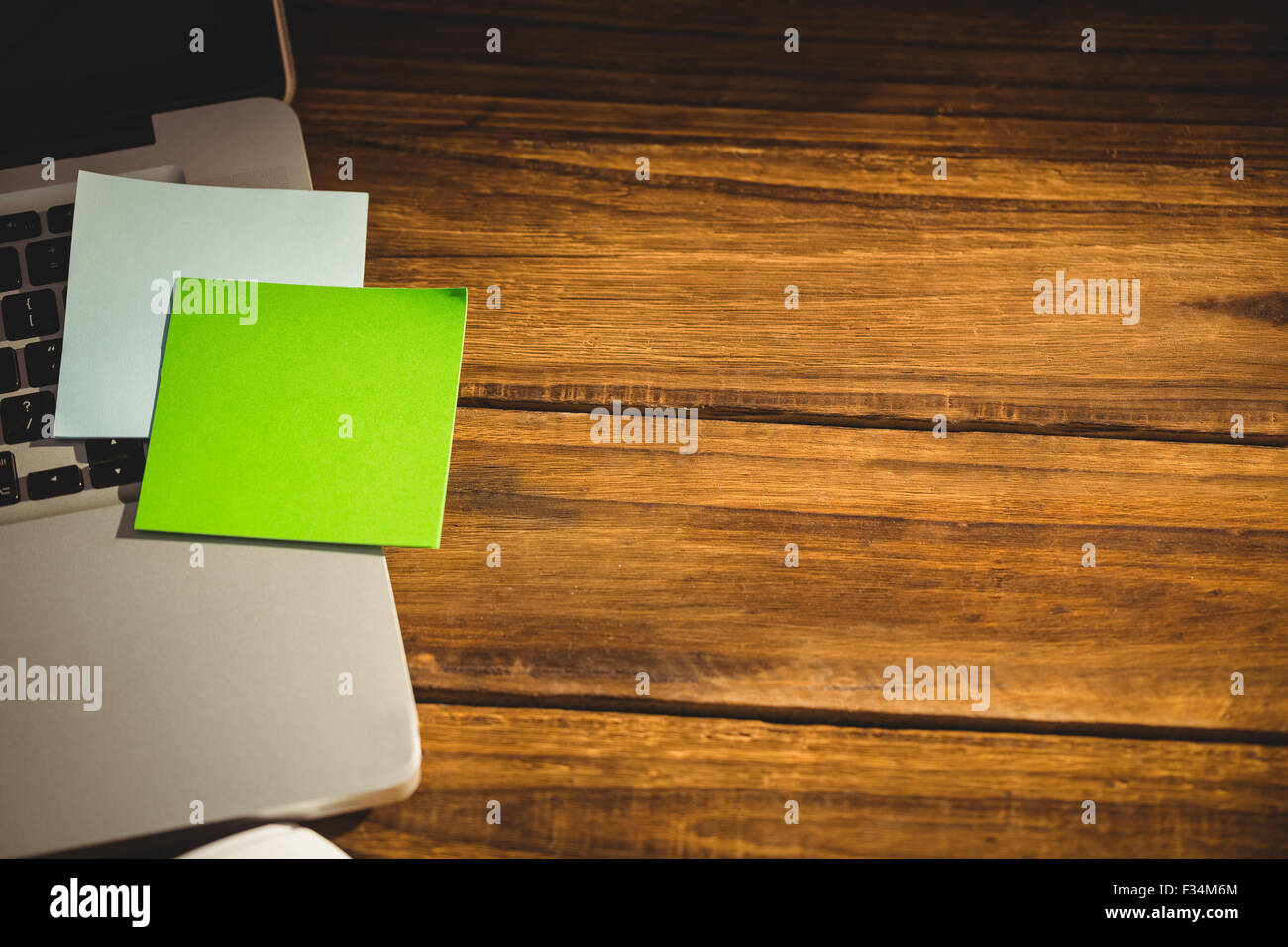 Overhead view of an desk Stock Photo - Alamy
