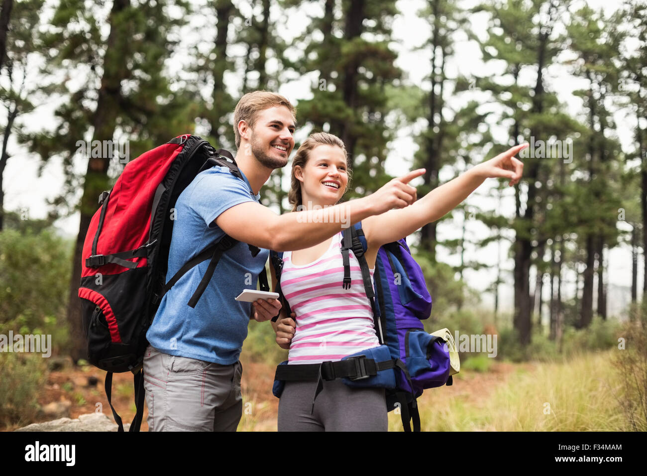 Man pointing distance hi-res stock photography and images - Alamy