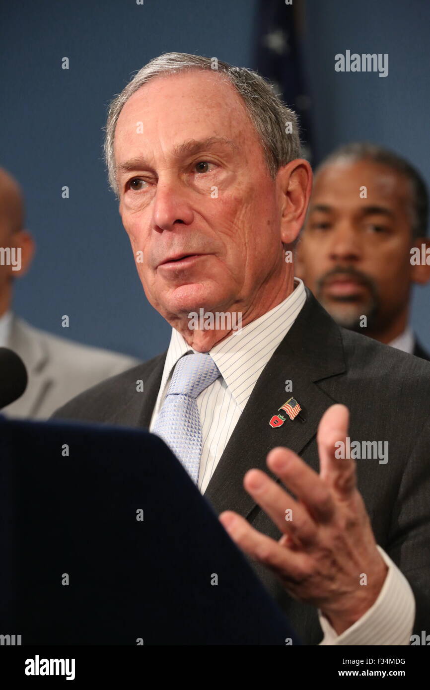 New York City Mayor Michael Bloomberg details the cities plans for new ...