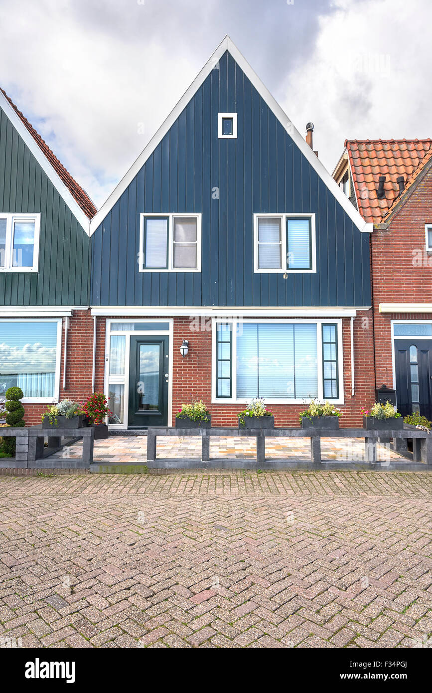 Houses in Volendam, Netherlands Stock Photo - Alamy
