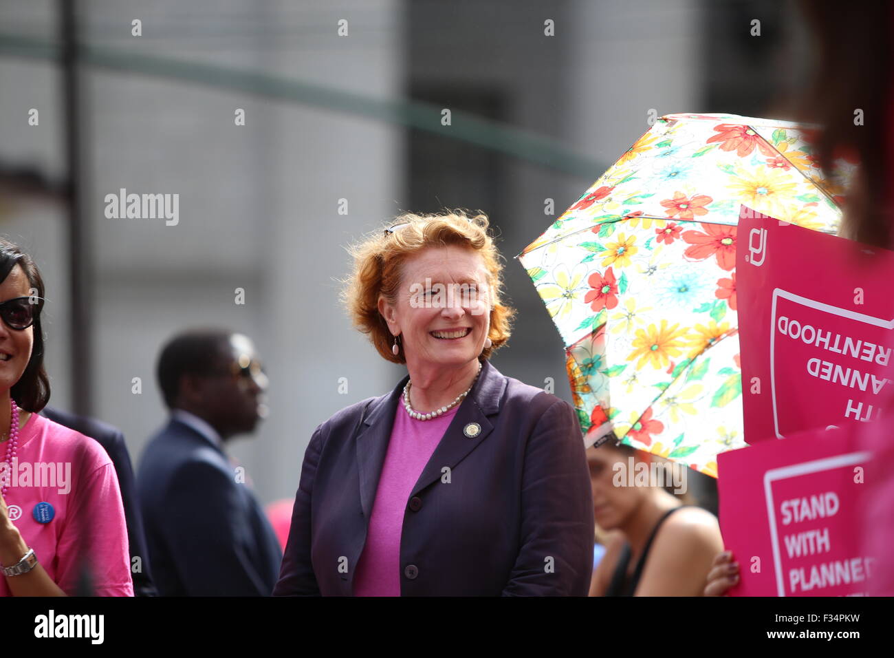 New York City, United States. 29th Sep, 2015. State Assembly member Jo ...