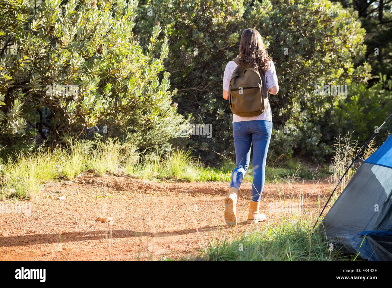 Camper tent hi-res stock photography and images - Alamy