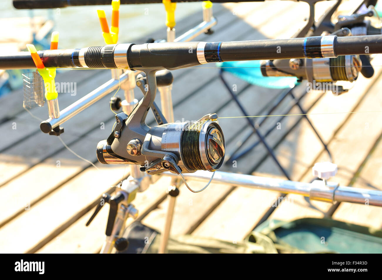 Coil on fishing pole hi-res stock photography and images - Alamy