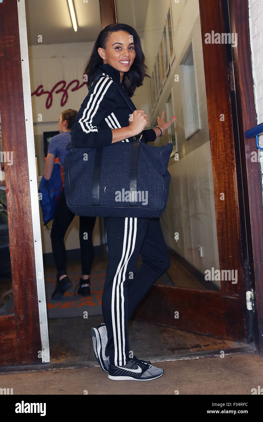 Former Olympic athlete and Commonwealth champion Louise Hazel arrives ...