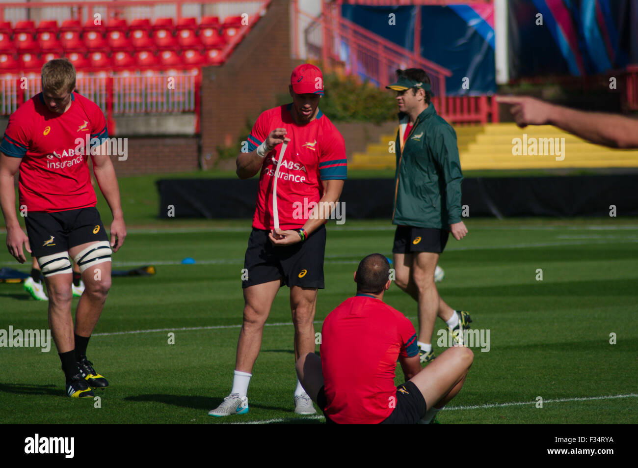 Gatesthead, UK. 29 September 2015. South Africa Rugby World Cup ...