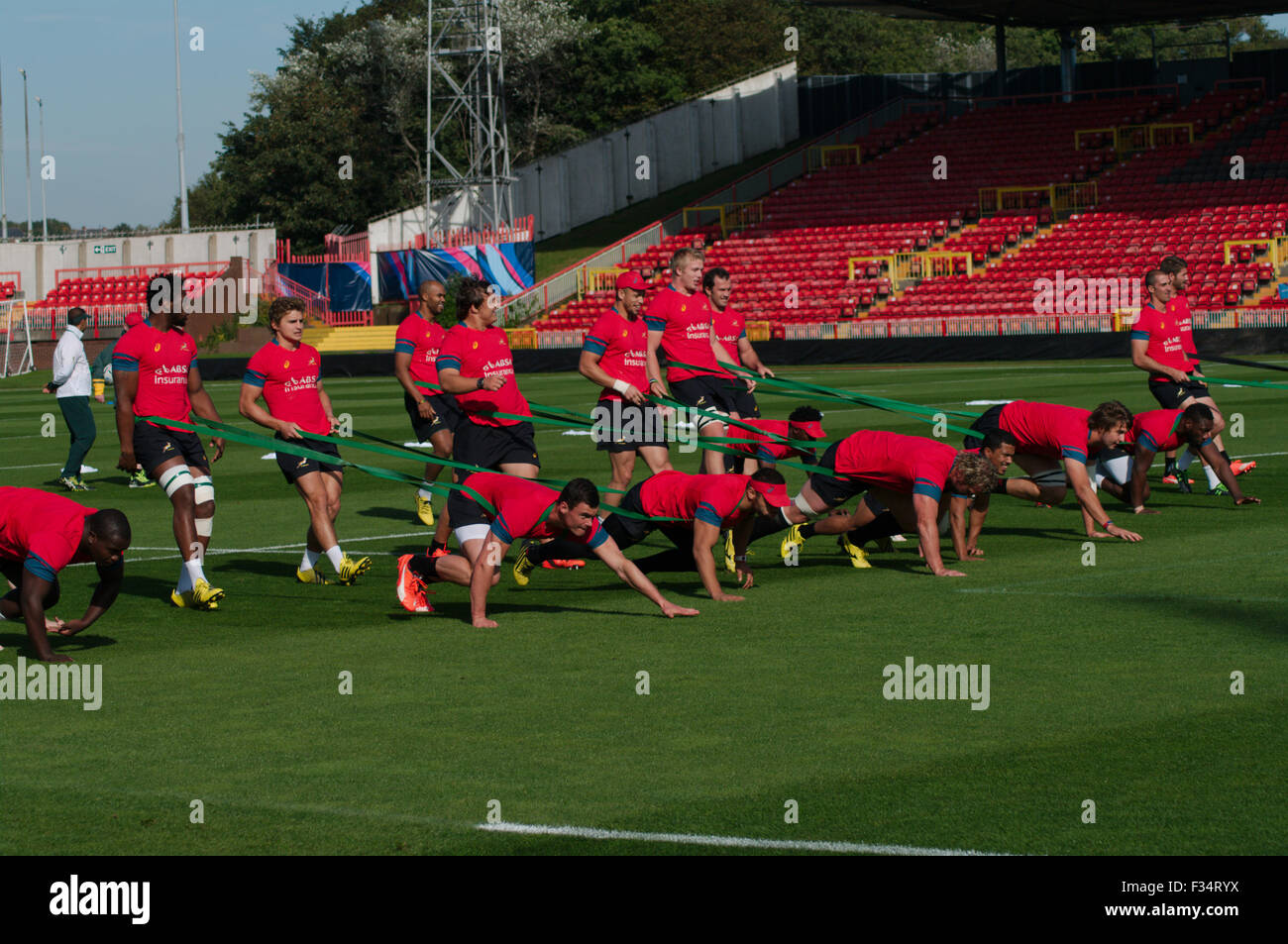 Gatesthead, UK. 29 September 2015. South Africa Rugby World Cup ...