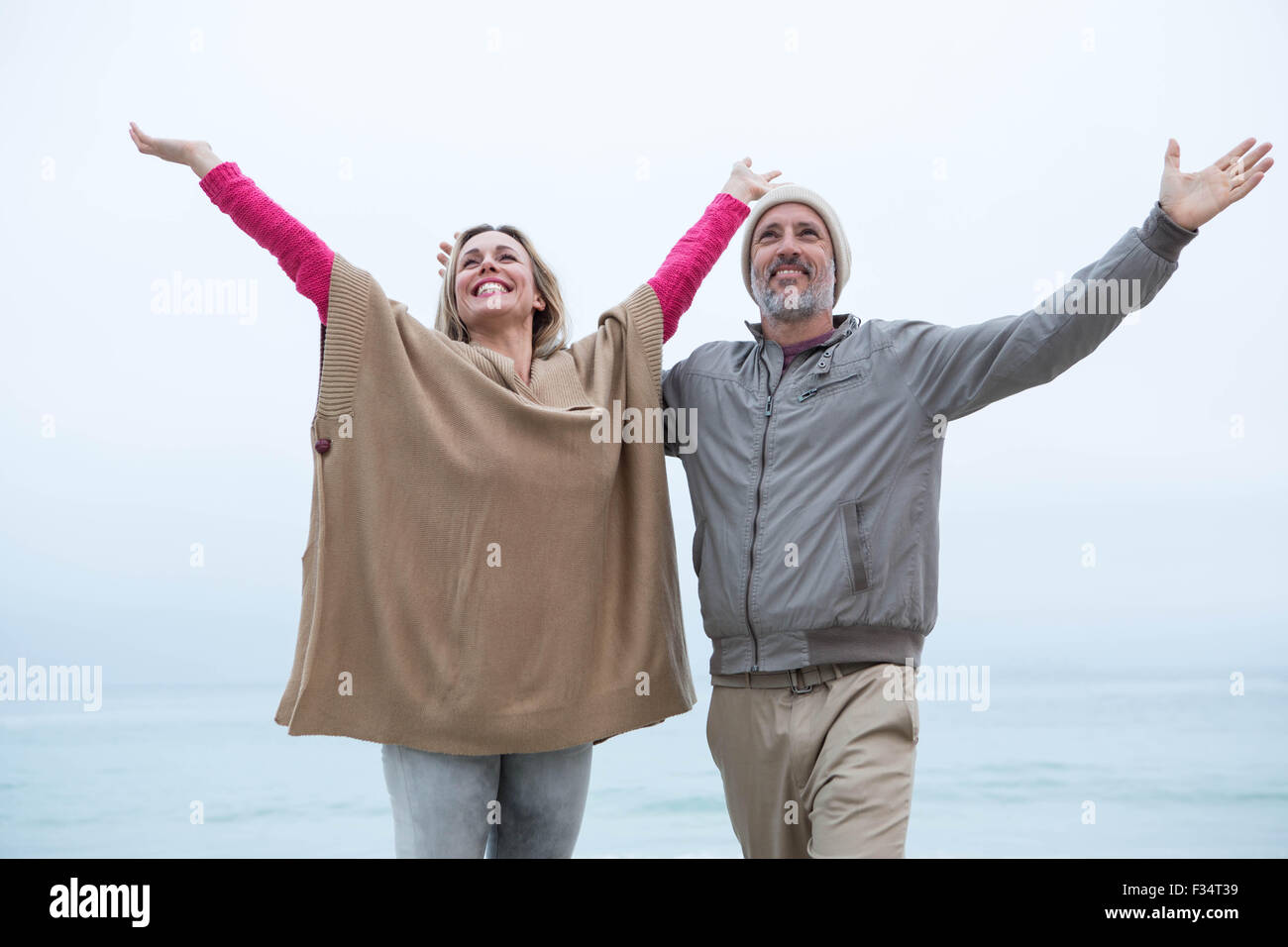 Male standing open arms hi-res stock photography and images - Alamy