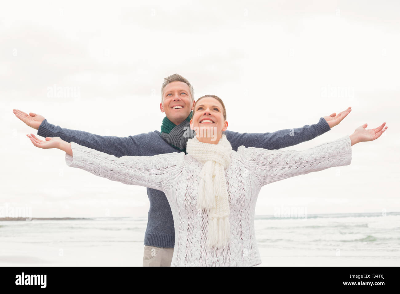 Man wide open arms hi-res stock photography and images - Alamy