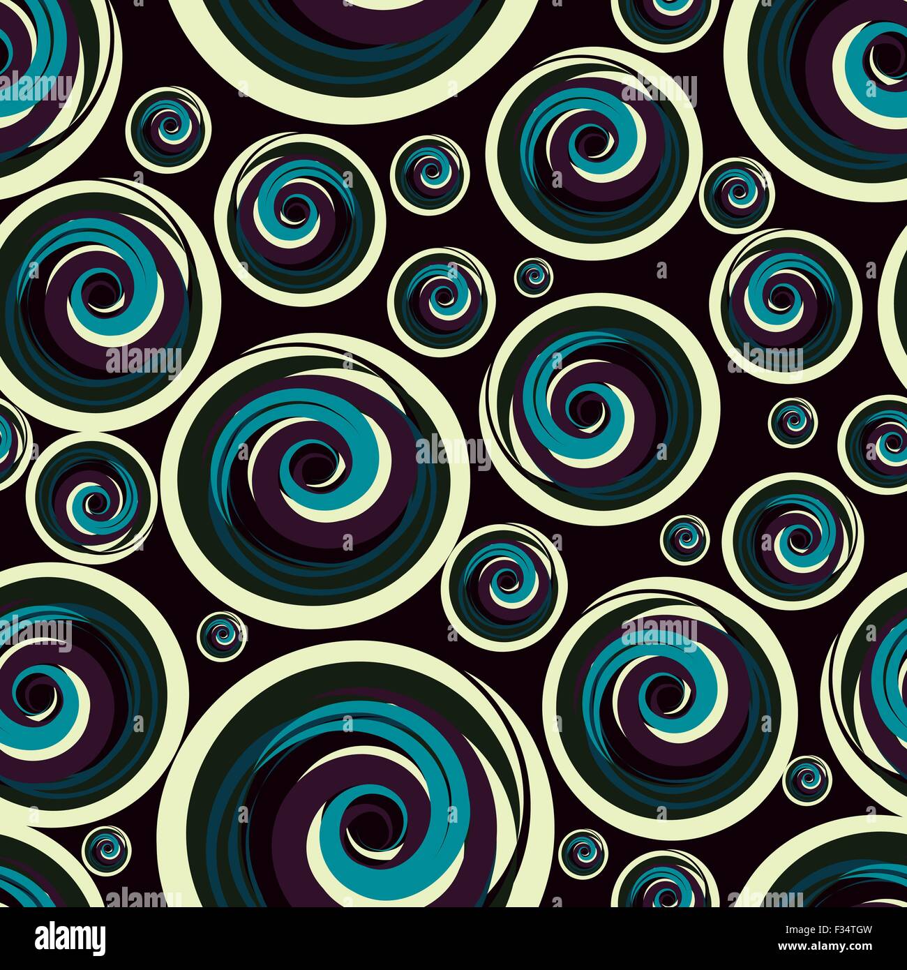 Blue concentric circles on white Stock Vector Images - Alamy