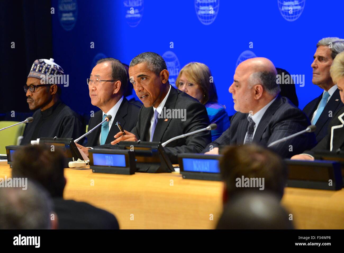 New York, New York, USA. 29th Sep, 2015. U.S. President Barack Obama ...