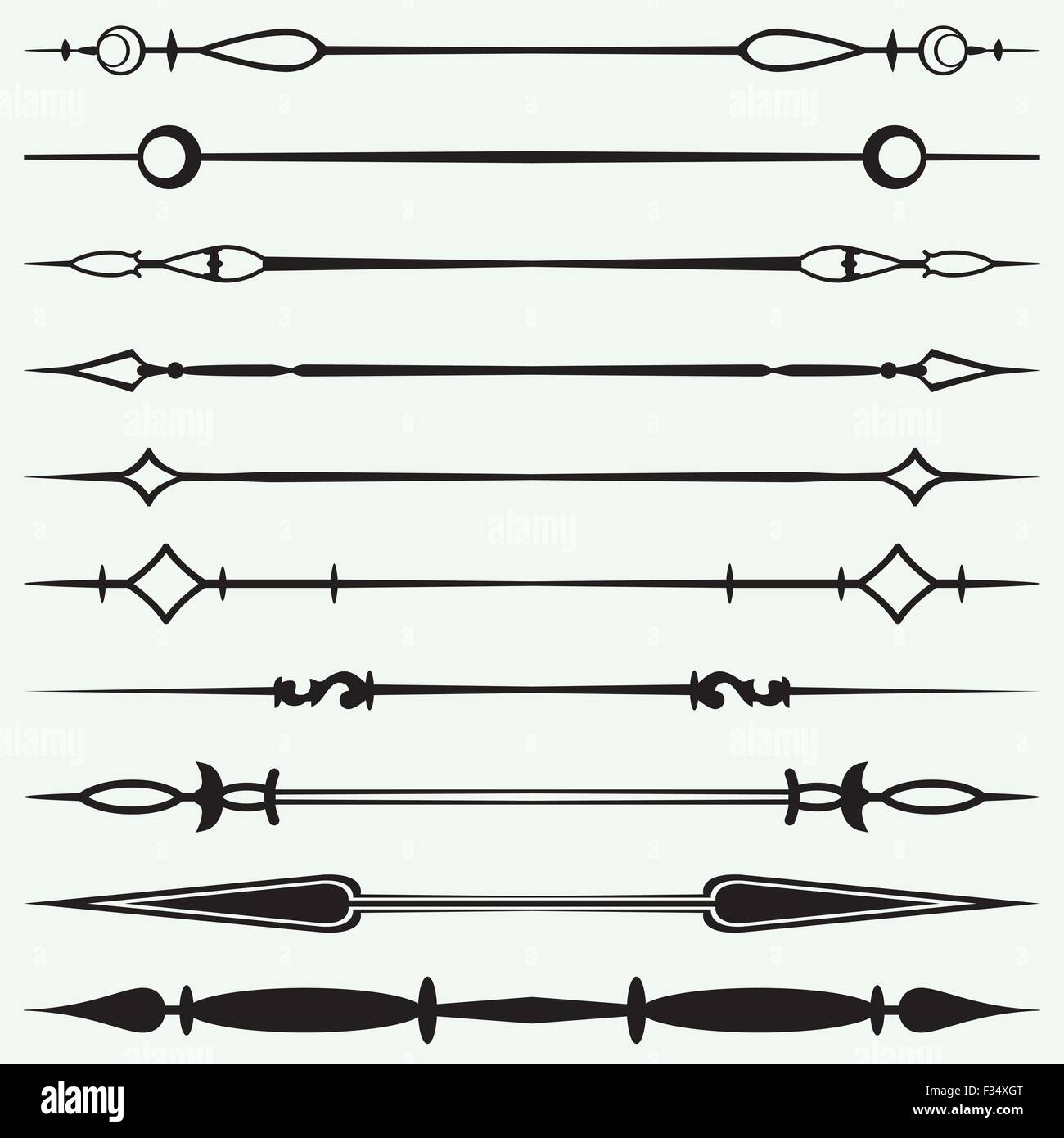 Line dividers hi-res stock photography and images - Alamy