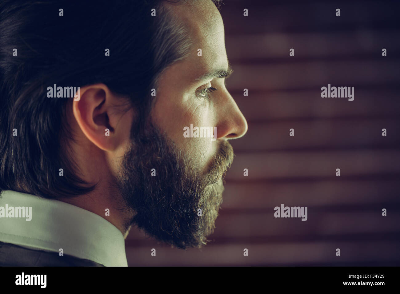 Side view handsome hipster hi-res stock photography and images - Alamy
