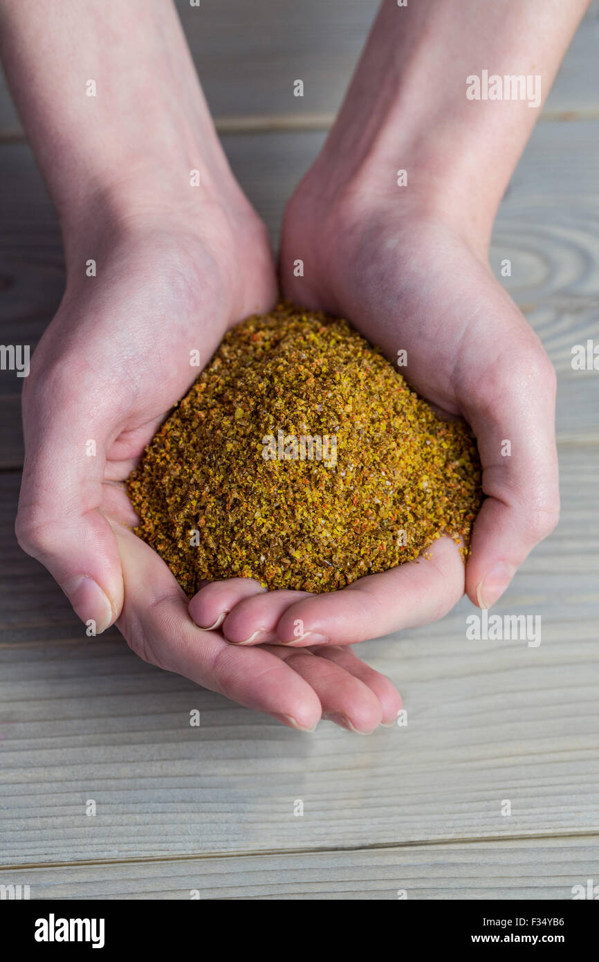 Milled flaxseed hi-res stock photography and images - Alamy
